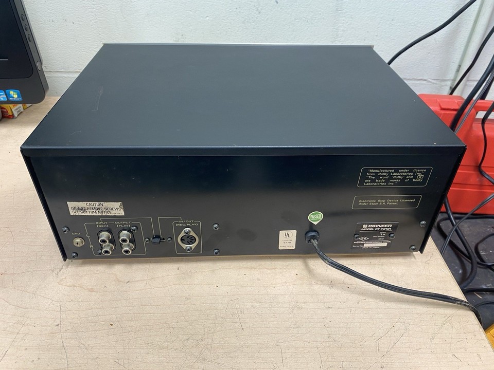 Pioneer CT F2121 Stereo Cassette Deck Works With Issues. | eBay