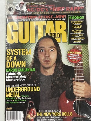 Guitar World Magazine July 2005 Sealed With AC/DC CD | eBay