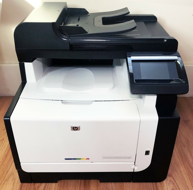 HP LaserJet Pro CM1415FNW All-In-One Laser Printer for sale online | eBay