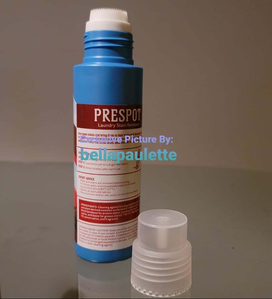 Melaleuca PreSpot Laundry Stain Remover Gel with Scrub Brush 8oz | eBay