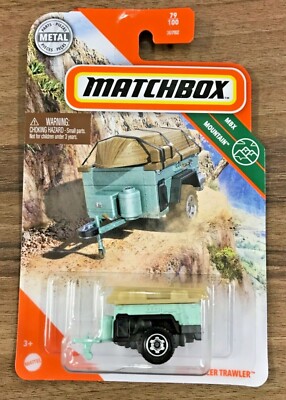 Matchbox MBX Trailer Trawler #079 MBX '20 Mountain Light Green VHTF! | eBay