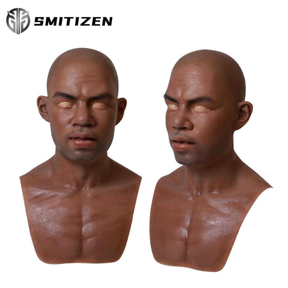 SMITIZEN Realistic Male Disguise Silicone Real Mask Cosplay Masquerade ...