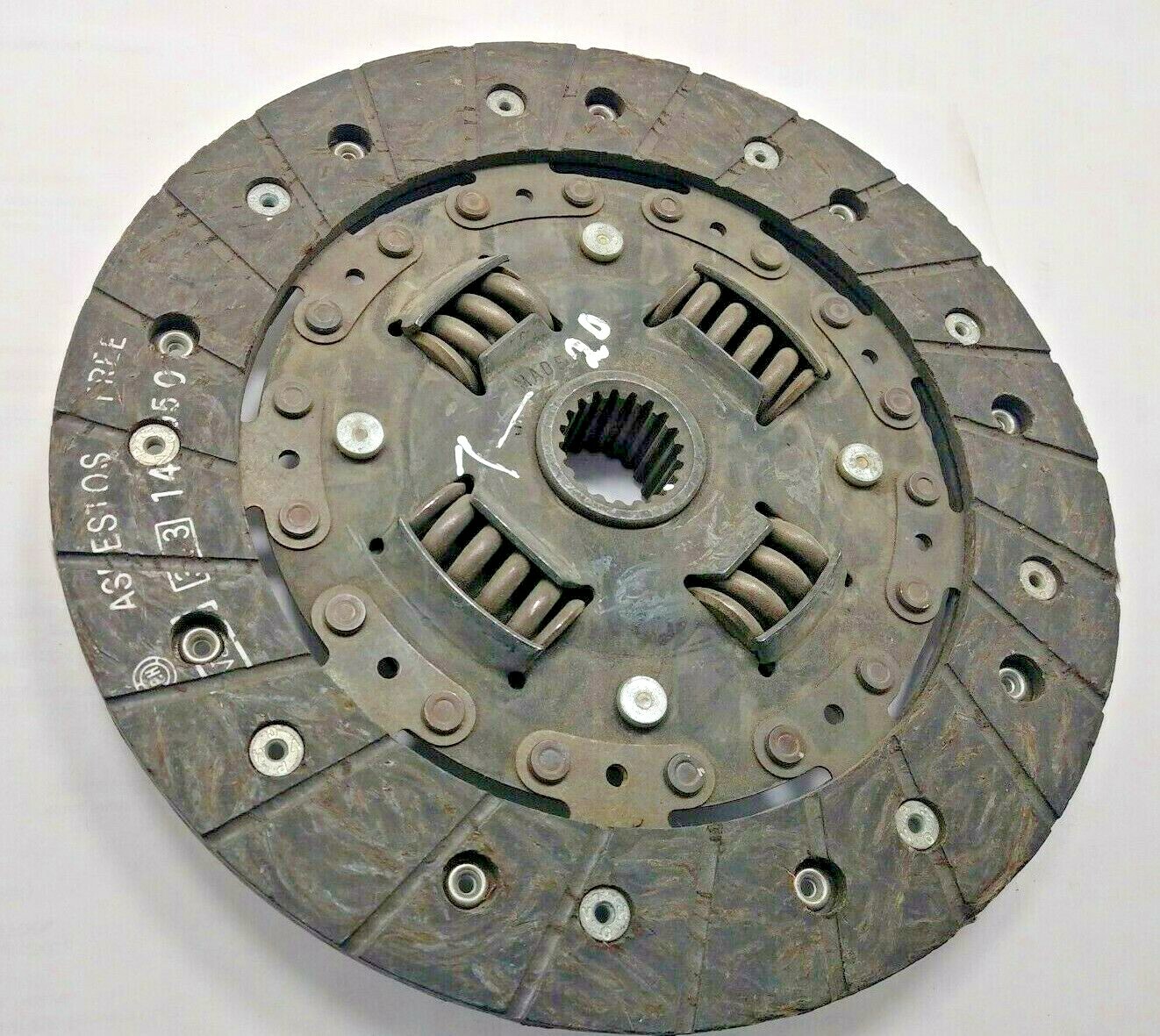 .Standard disc Clutch 7.25 inch 20 splines inner diameter 21.81 mm ...