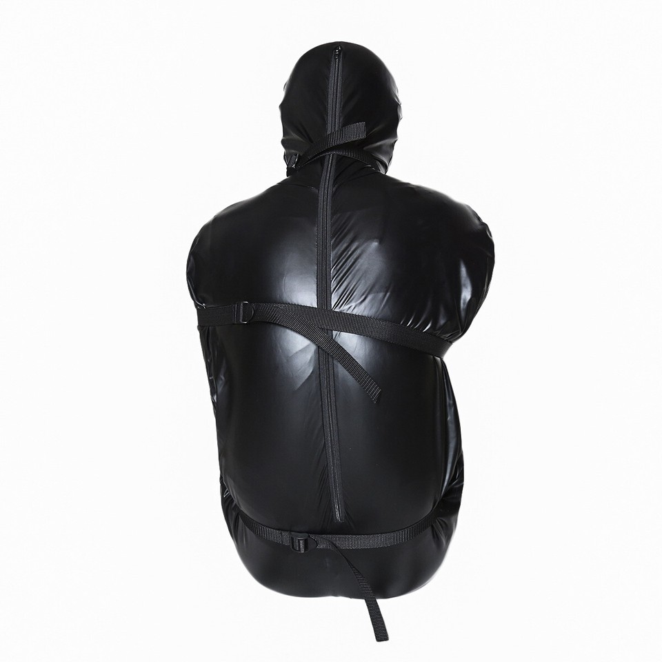 Schwarzer Roleplay Body Full Body Sack Bodysuit DE Fesselsack ...