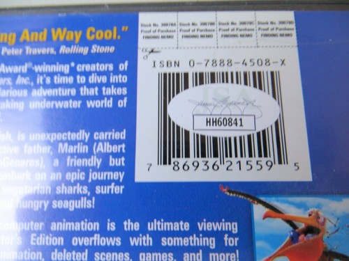 Brad Garrett Signed Autographed DVD Cover Finding Nemo Bloat JSA ...