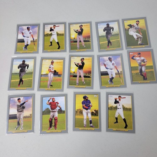 Topps Turkey Red Baseball Card Lot 2020 Gray Border Some Duplicates | eBay