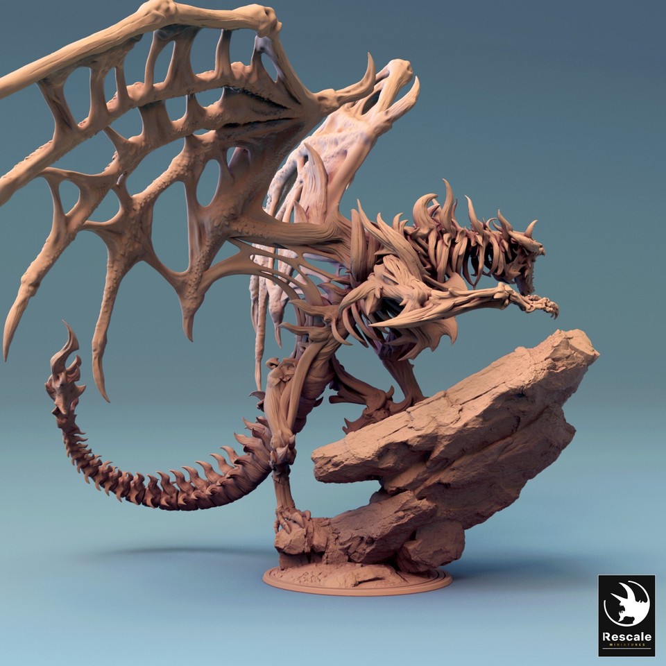 Undead Dragons by Rescale Miniatures | D&D | DnD | Print on Demand | eBay
