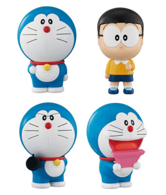 Doraemon Figure Bandai Capchara Gashapon Toys Nobita Nobi Air Cannon ...