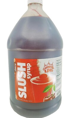 Carnival King Cherry Slush Syrup One Gallon | eBay