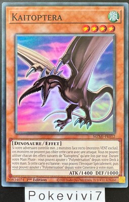 Carte YU-GI-OH! KAITOPTERA MZMI-FR012 SR NEUF | eBay