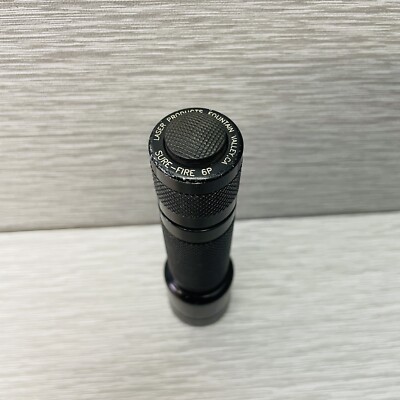 Original Laser Products Surefire 6P Flashlight 2x CR123 Battery P60 ...