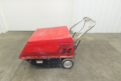 Factory Cat 34 Industrial Walk Behind Sweeper 34" Wide 12V | eBay