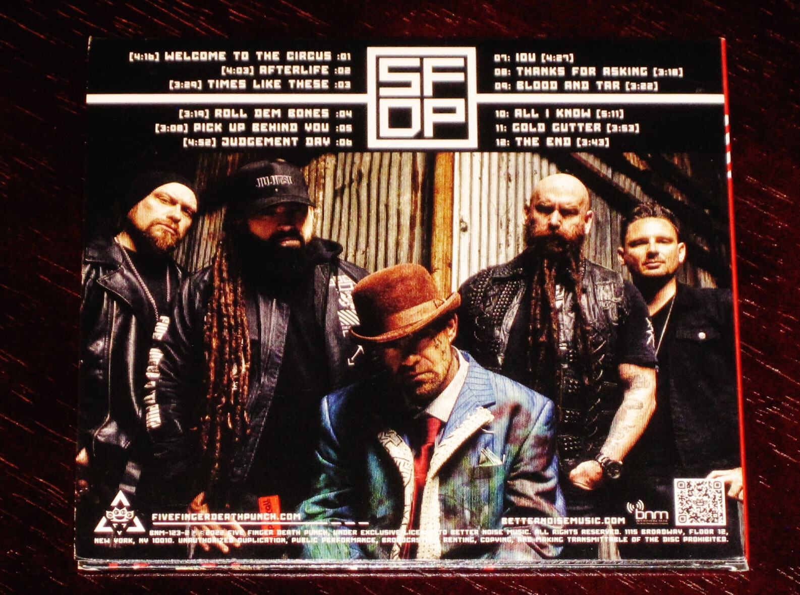 Five Finger Death Punch: Afterlife CD 2020 Better Noise USA BNM-123-2 ...