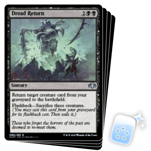 Dread Return X4 M/NM Magic: The Gathering MTG Dominaria Remastered | eBay
