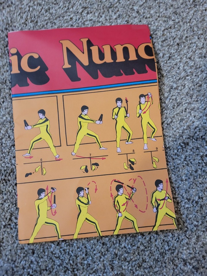 Rare Vintage 1 pc Basic Nunchaku Kata Poster, Martial Arts, Collectors | eBay