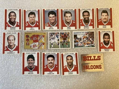 Panini Sticker NFL Football 1988 Atlanta Falcons Bill Fralic | eBay