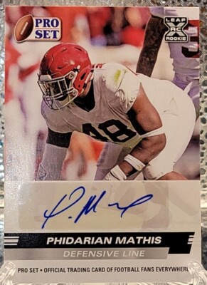 Phidarian Mathis 2022 Leaf Pro Set RC Auto #PSA-PM1 - Commanders | eBay
