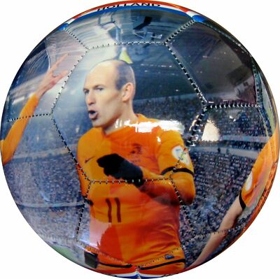 Netherlands National Team Robben High Definition Collectible Soccer Ball Size 5 | eBay