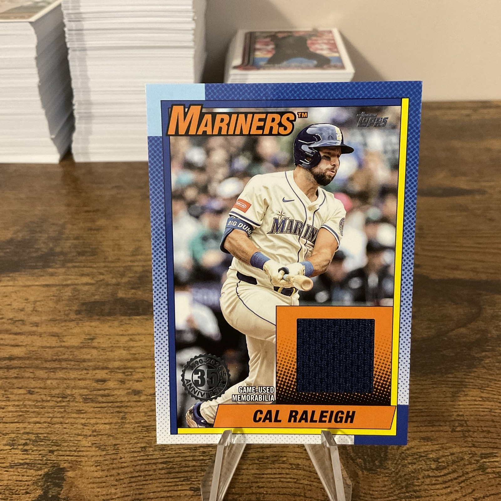 Cal Raleigh 2025 Topps Update #90RU-CR 1990 Topps Relic Price Guide ...