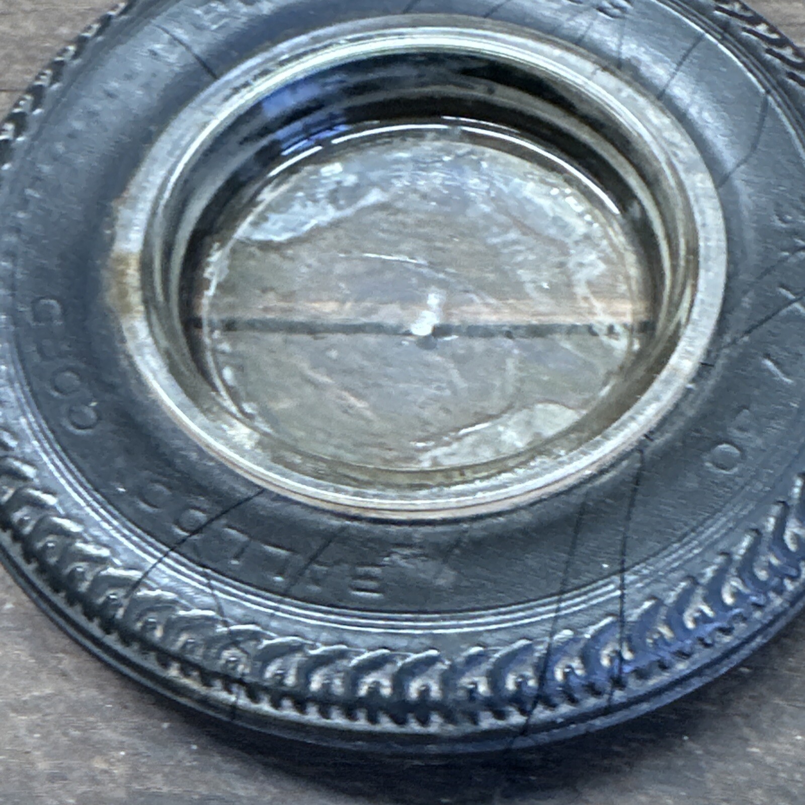 Barnet Glass Vintage Tyre Ashtray | eBay