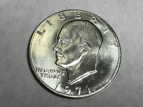 1971-S BU 40% silver Eisenhower dollar. UNC IKE $. | eBay