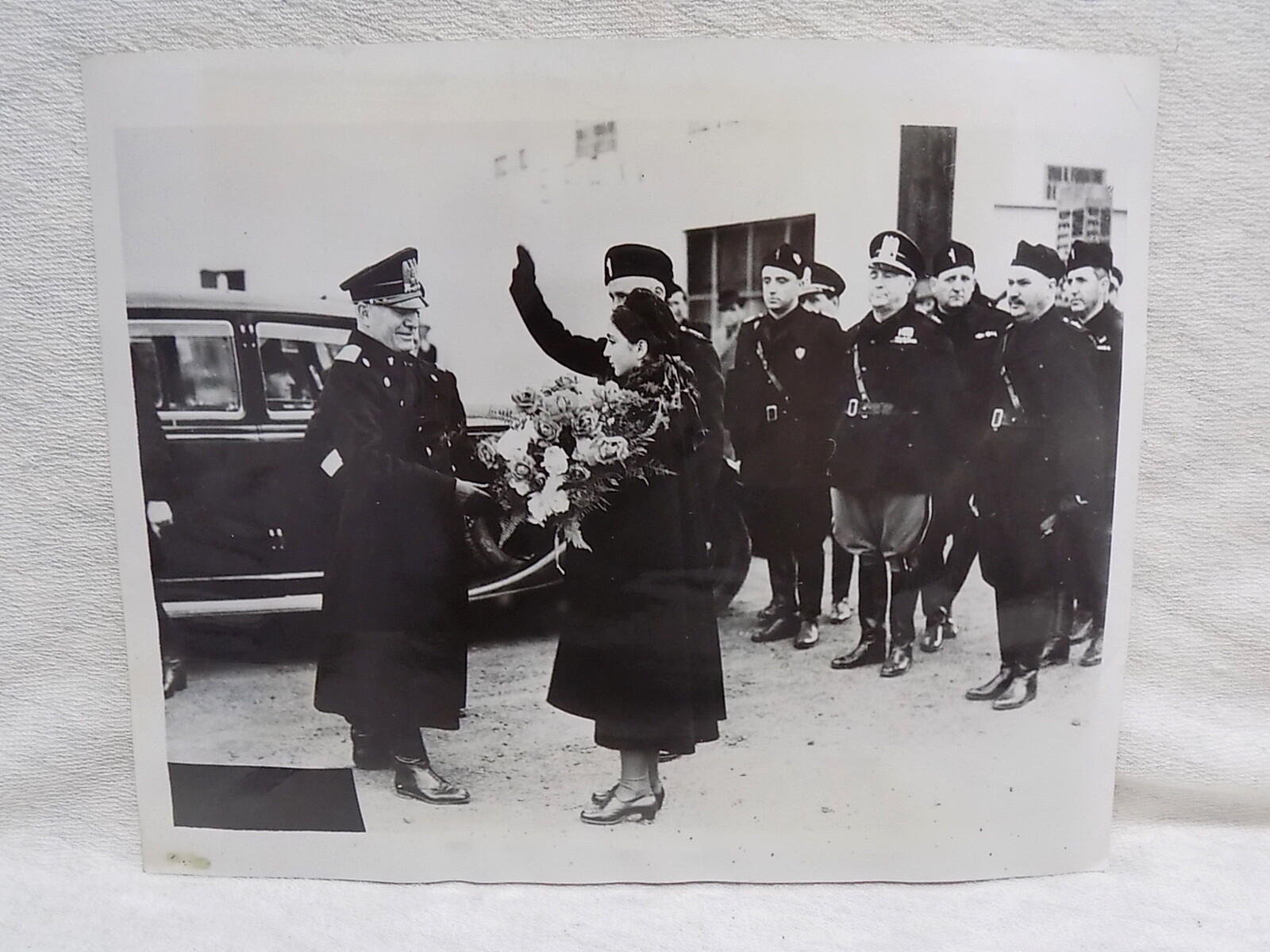 1939 Press Photo: Italian Dictator Mussolini in MVSN General's Uniform ...