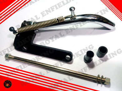 For Royal Enfield Bullet Chrome Plated Side Stand Electra Samrat Type ...