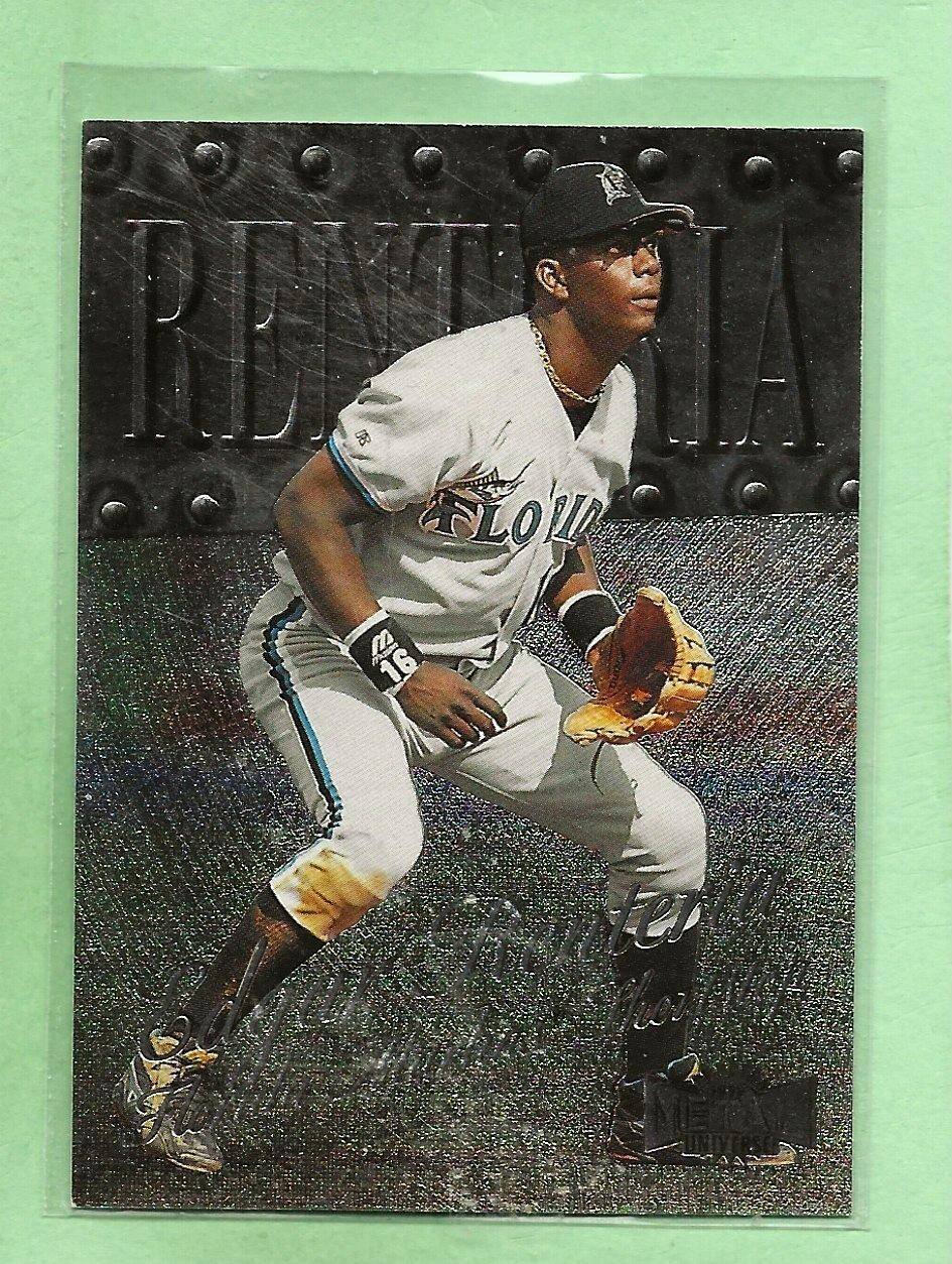 EDGAR RENTERIA - 1999 Skybox Metal Universe - #32 - Marlins - Comb ...
