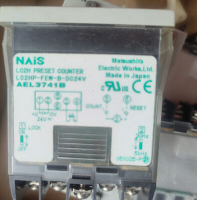 1PCS second-hand Panasonic LC2HP-FEW-B-DC24V Preset Counter AEL3741B ...