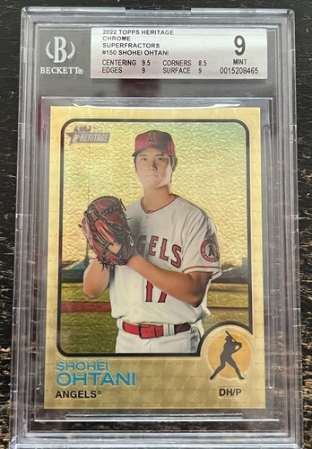 2022 Topps Heritage - Chrome Superfractor #150 Shohei Ohtani /1 for ...