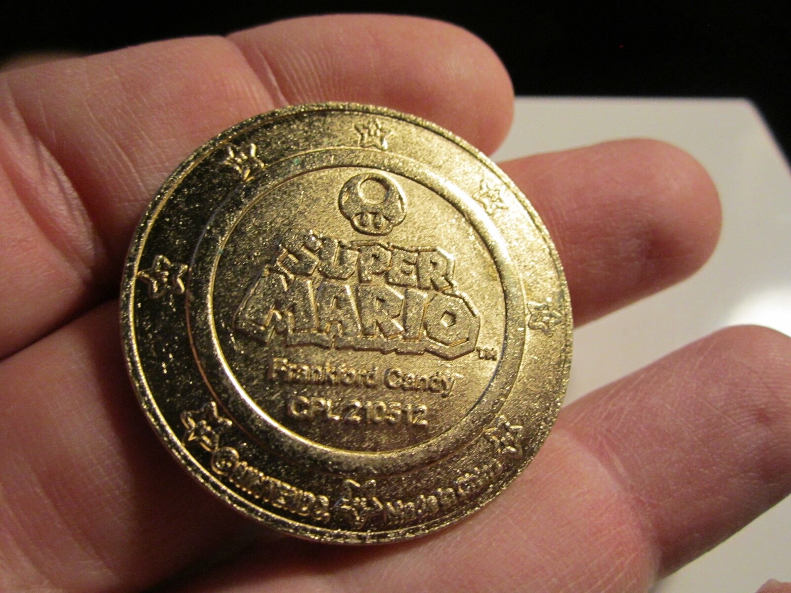 VINTAGE SUPER MARIO BROS COIN NINTENDO - BBA34 | eBay