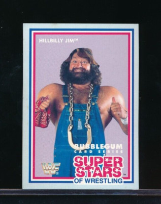 1989 MARKET-SCENE WWF SUPER STARS Series 2 #20 Hillbilly Jim EXMT ssp ...