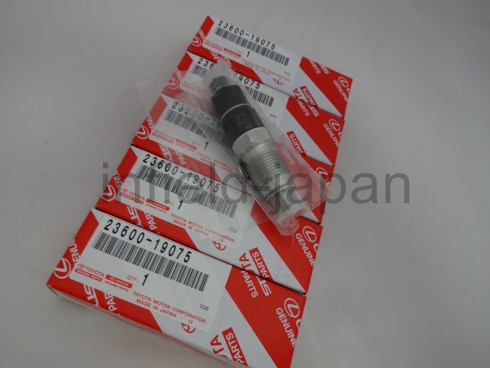 Genuine Toyota Holder & Nozzle Set, Nozzle 23600-19075 x6 F/S | eBay