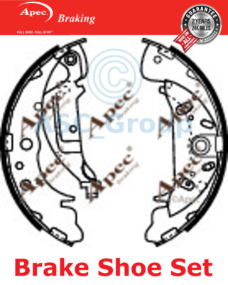Apec Braking Replacement 254mm x 56mm Drum Brake Shoes Set SHU644 | eBay UK