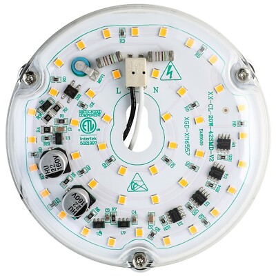 4'' 20W LED Ceiling Fan Light Retrofit Kit, Ceiling Light Replacement ...