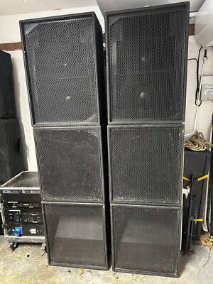 Martin Mach Slingshots & Small W Audio Passive/Active PA Sound System ...