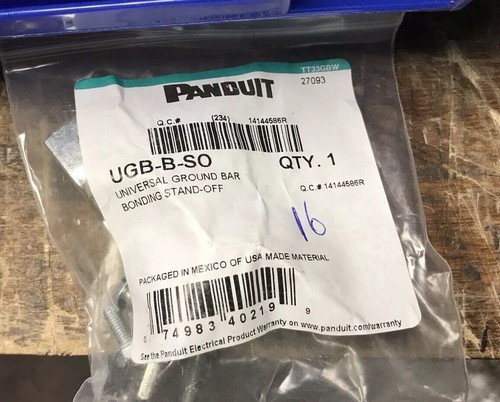 PANDUIT UGB-B-SO / UGBBSO (NEW IN BOX) | eBay