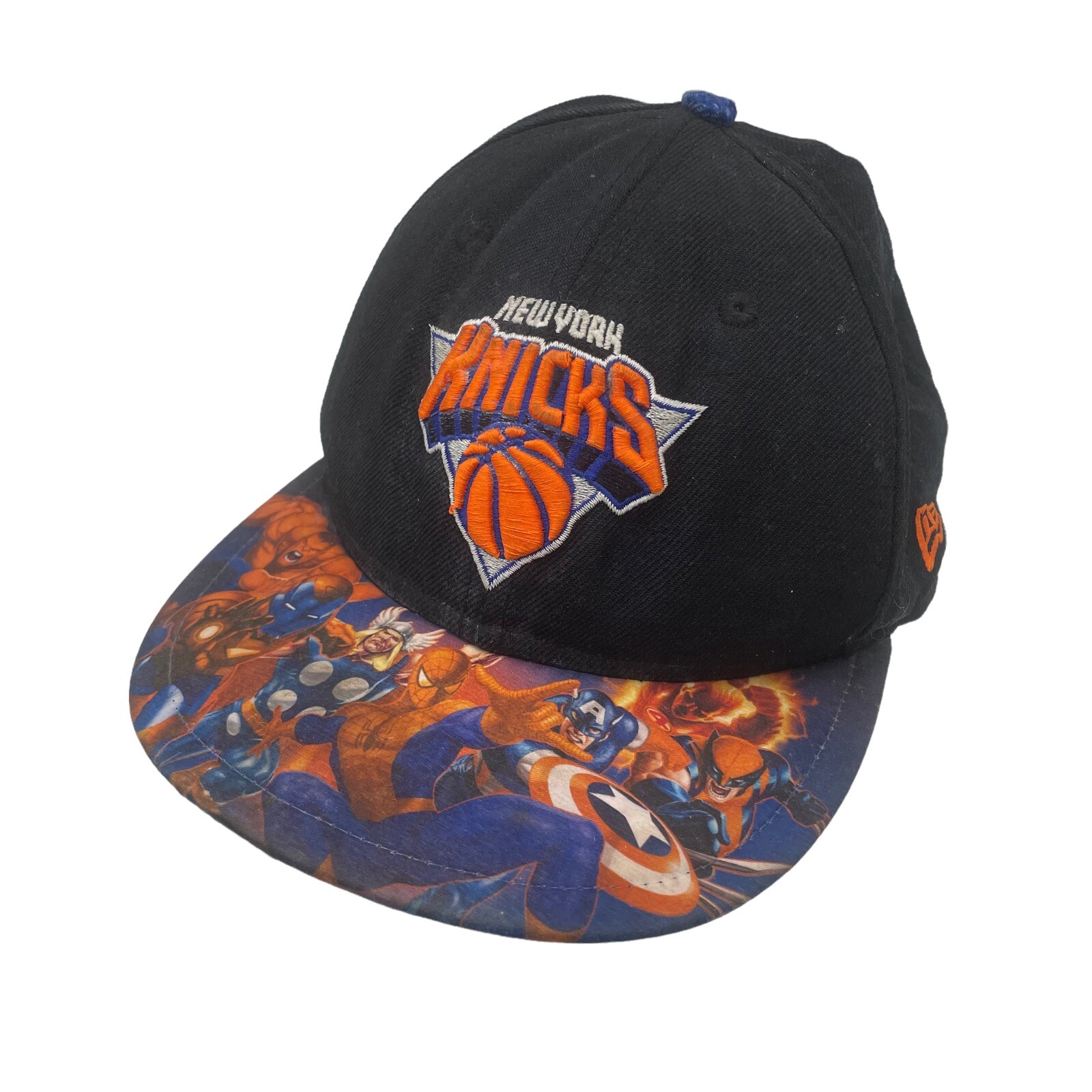 New York Knick's Marvel Avengers Fitted Hat Cap 7 1/4… - Gem