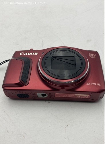 Canon PowerShot SX710 HS Red 30X Optical Zoom Point & Shoot Camera | eBay