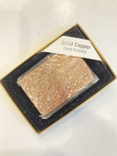 ZIPPO Solid Copper Hammertone | eBay