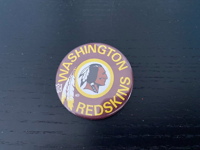 VINTAGE WASHINGTON REDSKINS COMMANDERS PIN PINBACK FOOTBALL NFL 1970's ...