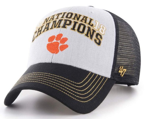 Clemson Tigers NCAA 2018 National Championship Snapback Hat Cap New ...