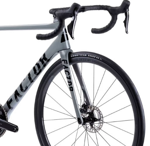 FACTOR O2 Carbon Fiber Disc Road Fork Gray UNCUT 230mm Tapered Steerer ...