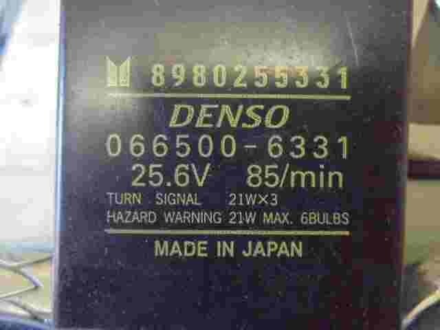 Indicador relé Isuzu FVR 8980255331 DENSO 0665006331 066500-6331 25.6V ...