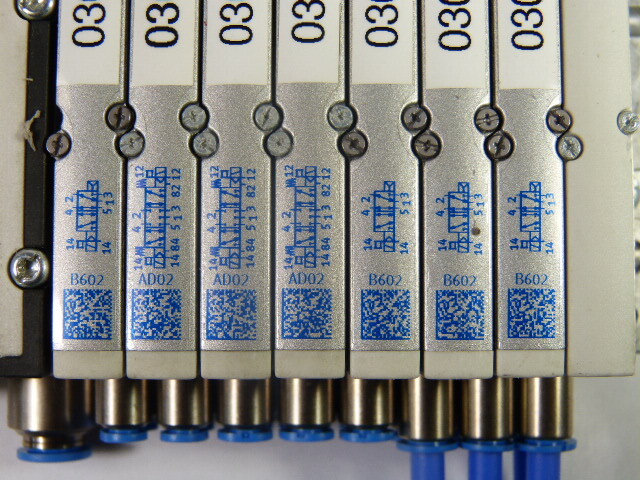 Festo MPA-CPI-VI/B602/AD02 Solenoid Valve Assembly W/ 4 B602 & 3 AD02 ...