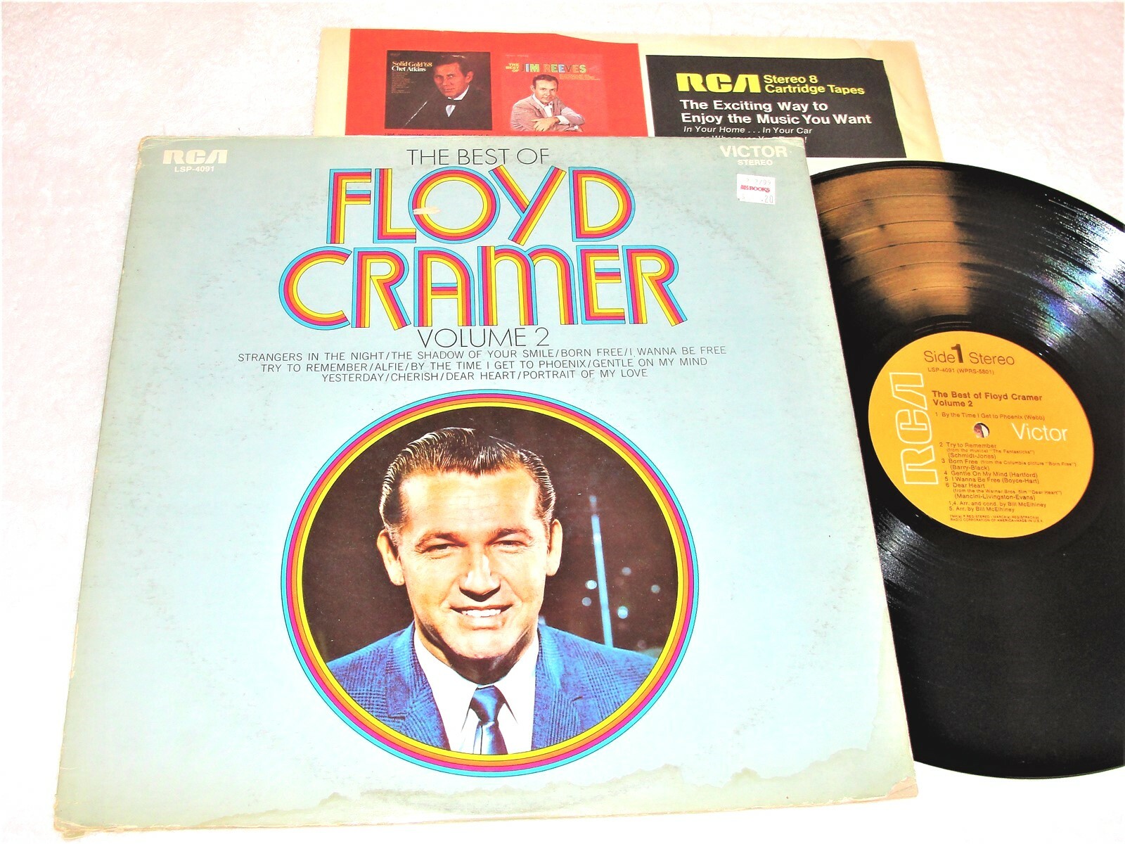 Floyd Cramer "The Best of, Volume 2" 1968 Country LP, Nice EX!, Stereo ...