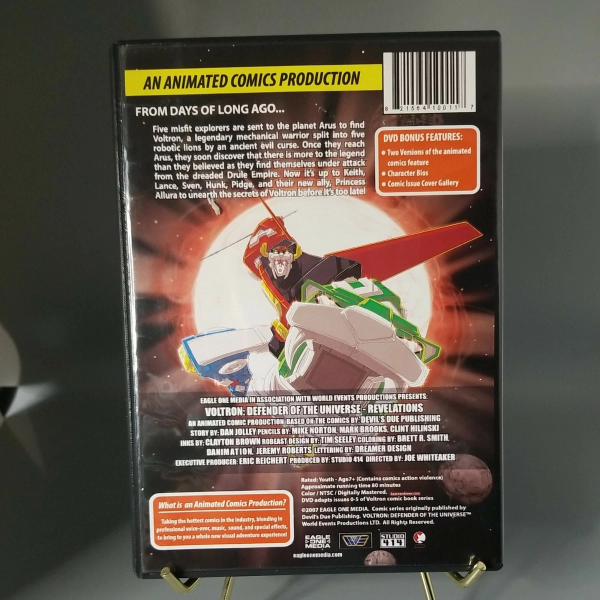 Voltron Character Bios