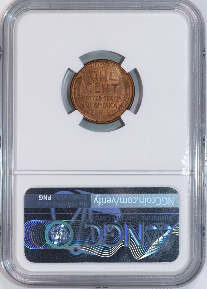 1909-S VDB Lincoln Cent | NGC MS63 BN CAC | Premium Quality Cent | Key ...