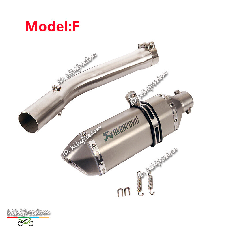 For Yamaha YZF R6 R6s 1998-2005 ATV Exhaust Tip Muffler Slip On Middle ...