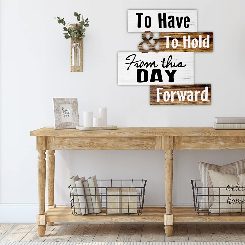 Wedding Signs Decorative Signage, Torched Decorations | eBay